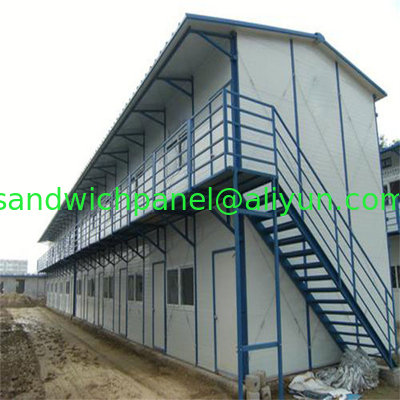 light steel structure modular prefabricated homes for worker houses