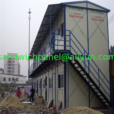 light steel structure modular prefabricated homes for worker houses