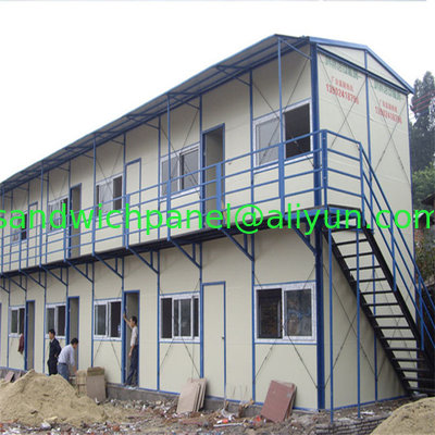 light steel structure modular prefabricated homes for worker houses