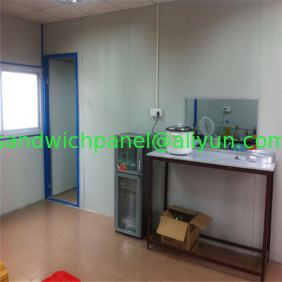 light steel structure prefab eco homes with kitchen and bathroom for living house