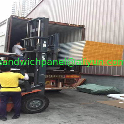 greywhite 50mm hollow mgo sandwich panel with aluminum accessories for clean room