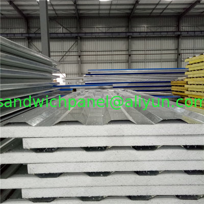 50mm color steel eps sandwich panel with sound insulation for worker camp