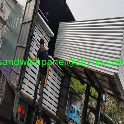 waterproof 1050 mm greywhite eps sandwich roof panel for K  type prefabricated house