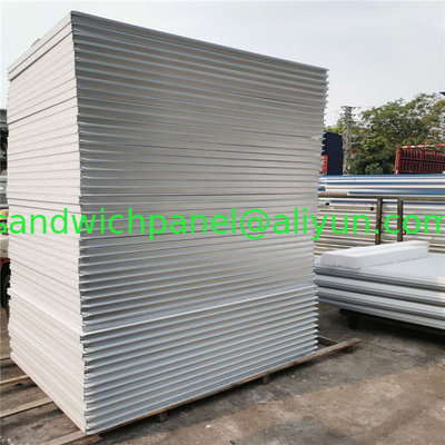 light weight 1150 -50-326mm greywhite eps sandwich roof panel for prefabricated house