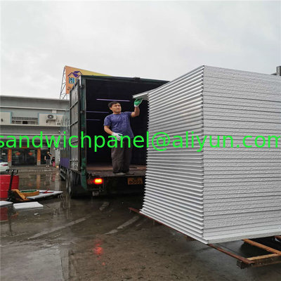 low cost 1150 -50-0.326mm greywhite eps sandwich panel for wall and roof