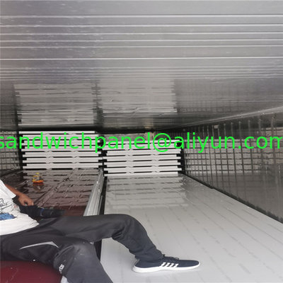 1050 type 50mm eps sandwich construction panels with 14kg per cubic meter for roof