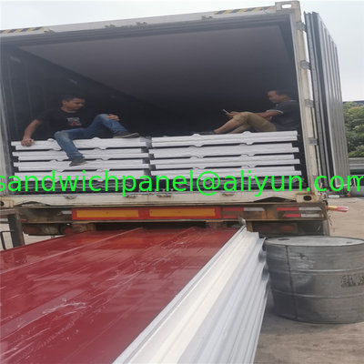 B grade fireproof polystyrene foam sandwich roof panels 50mm for warehouse