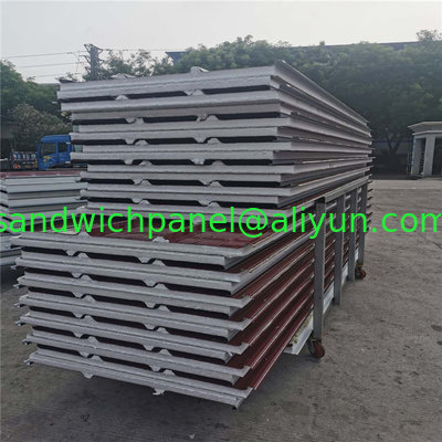 insulated prefabricated sandwich panels 75mm thickness for construction buildings