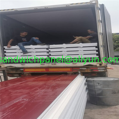 insulated prefabricated sandwich panels 75mm thickness for construction buildings