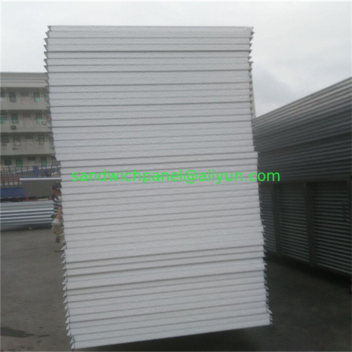 mobile home wall paneling grey white double steel eps sandwich panel with film