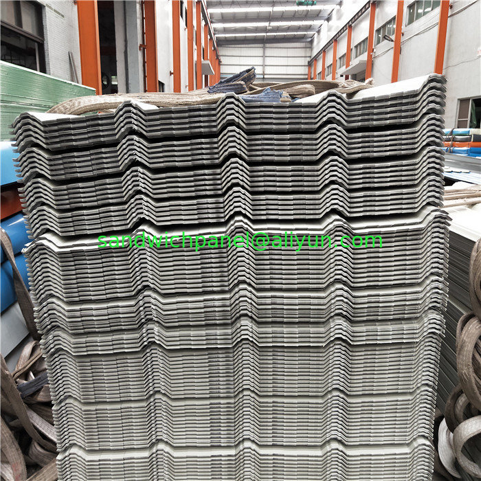 grey color corrugated roof sheet use as prepainted hot dip zinc coated steel coil