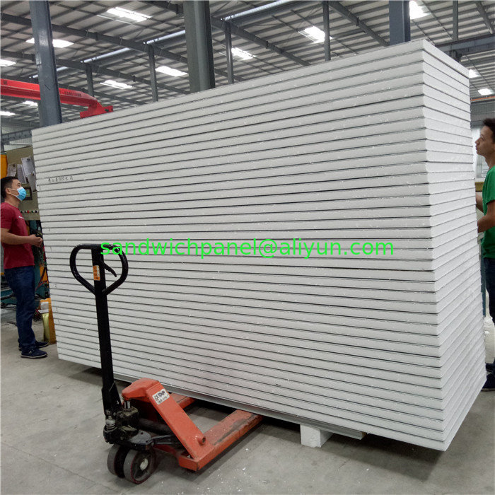 waterproof 950 type 50mm eps sandwich panel with double steel for clean room's door