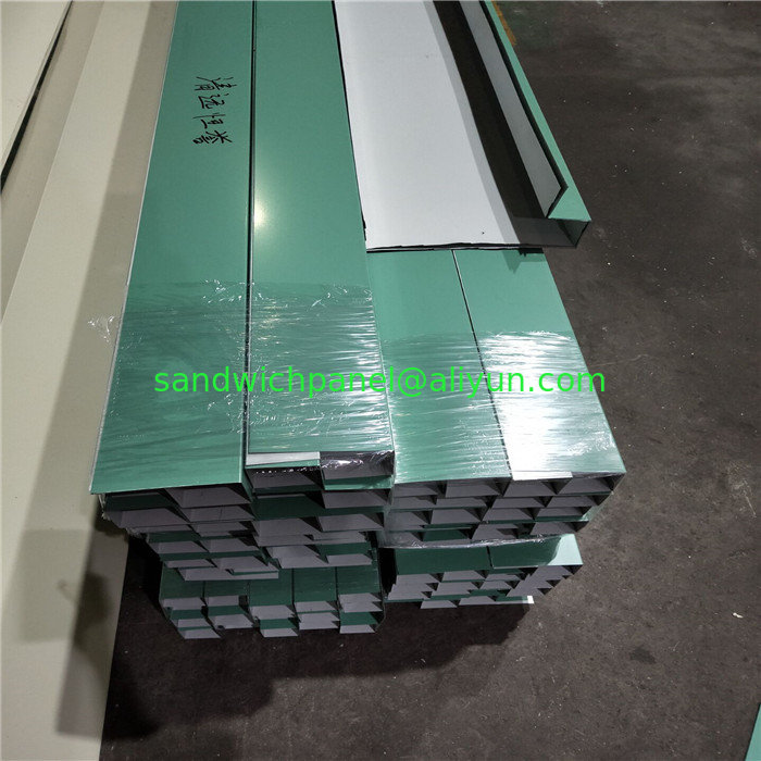lotus green color steel sheet dine line with 0.4mm for warehouse roof