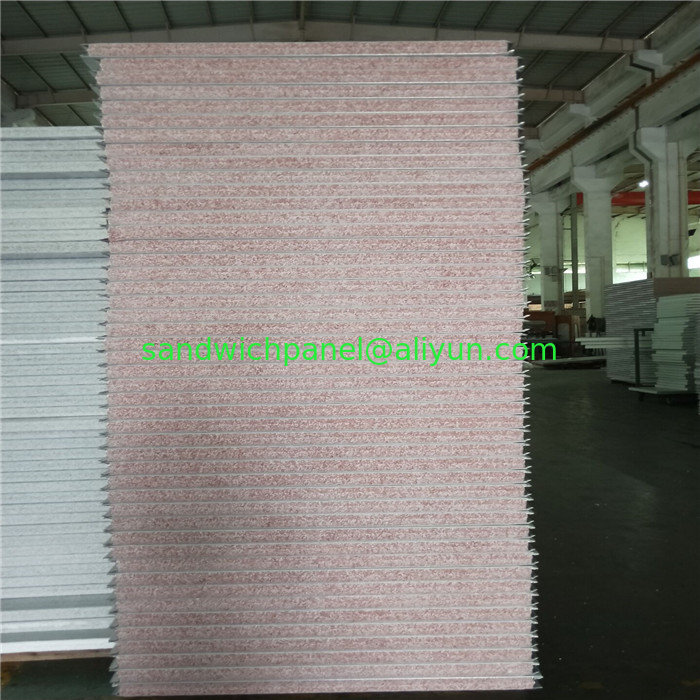 B grade fire rating 50mm insulation modified eps sandwich boards with 25kg density