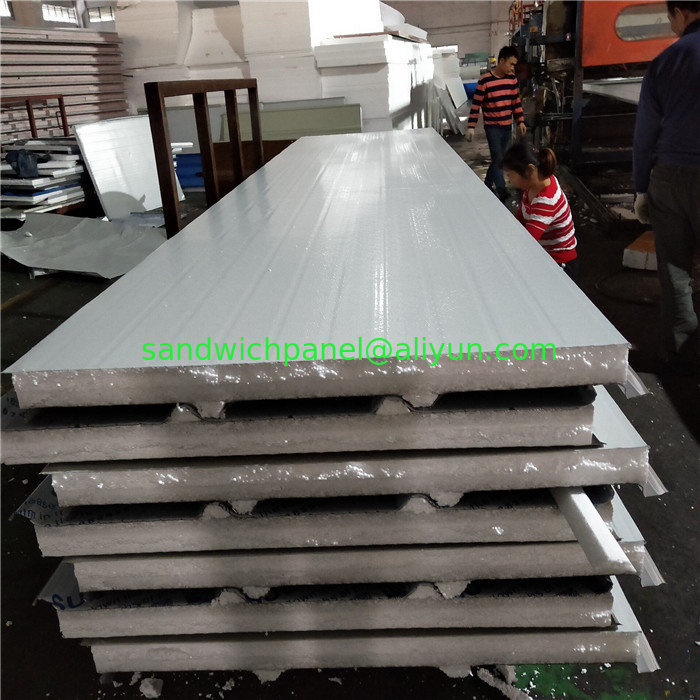 lightweight 50mm eps sandwich tiny house roof panel can be recycled after 25 years