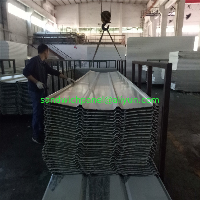 1050mm ivory white steel roof sheets with 0.426mm for vegetable market