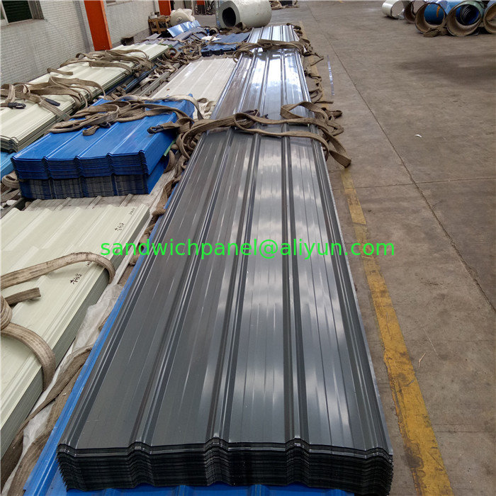 long span 0.426mm black color roof sheet price  in philippines market