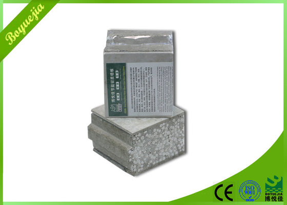 Insulated EPS Cement Sandwich Panel Fireproof , Panel Sandwich Exterior