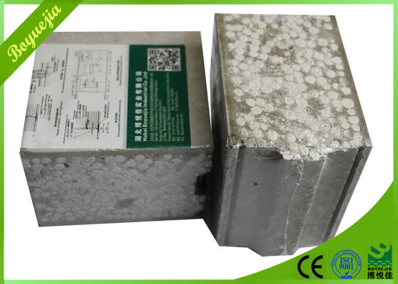 Lightweight EPS Cement Board , Grey Building Internal Wall Panel