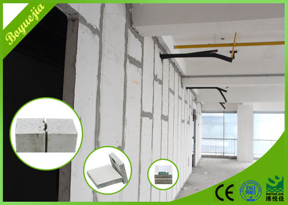 Heat Preservation Partition Wall Panels Waterproof Fireproof 50 mm - 200 mm Thick