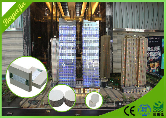 Office and Shool Low Carbon Precast Concrete Sandwich Panels Heat Insulation