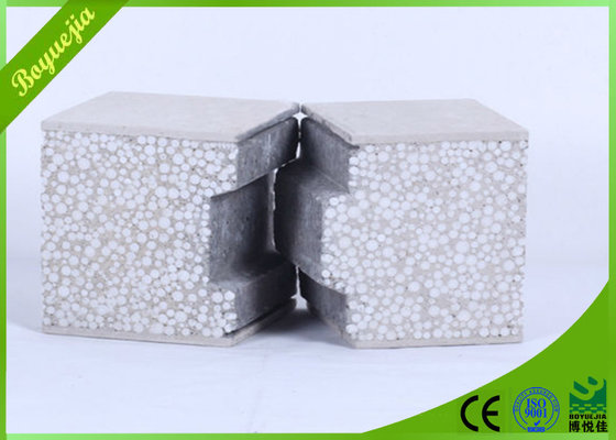 Fire Proof Anti-Seismic Roof Sandwich Panel , Cement Composite Sandwich Panel