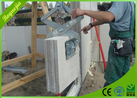 Grey Color EPS Cement Sandwich Panel Fast Building Prefab House Using