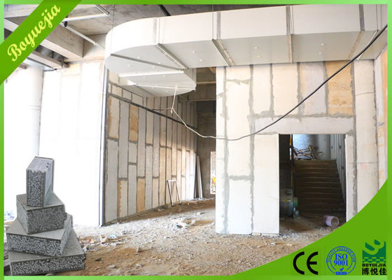 Fire Proof Wall Sandwich Panel Construction For Prefabricated Houses