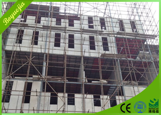 120mm Panel Sandwich Exterior , Fireproof Interior Partition EPS Concrete Wall Board