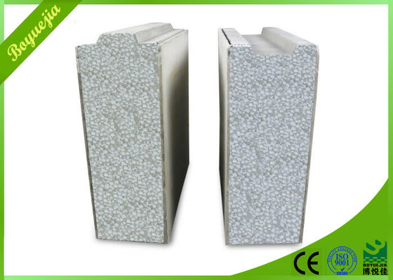120mm Panel Sandwich Exterior , Fireproof Interior Partition EPS Concrete Wall Board