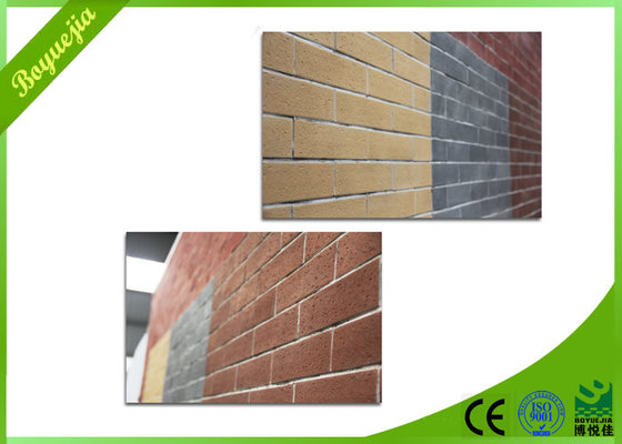 Heat thermal flexible indoor decoration facade wall tile , split faced brick