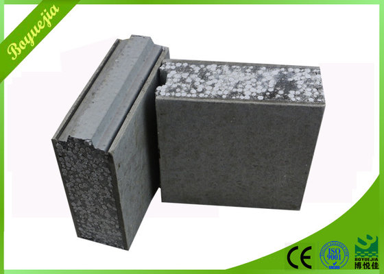 Lightweight EPS Cement Sandwich Panel , Fireproof Foam Concrete Wall Panel