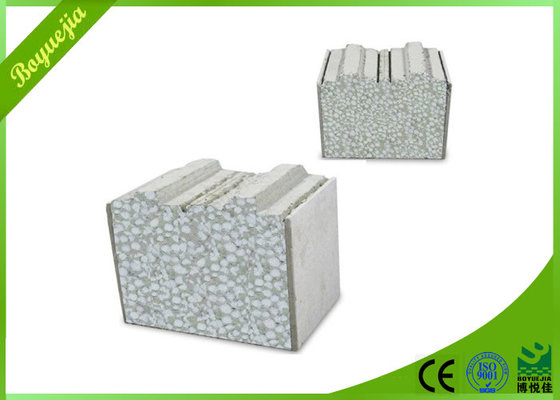 60mm Thickness EPS Cement Sandwich Panel Waterproof Sound Insulation
