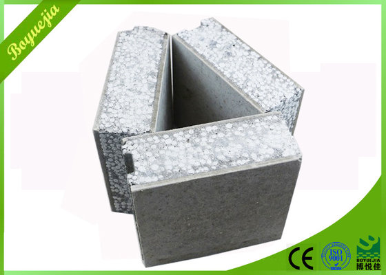 Anti-impact Eps Cement Sandwich Panel , Interior Partition Wall Panels