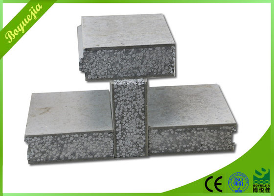 Professional anti quake light weight sandwich wall panel OF EPS foam + cement