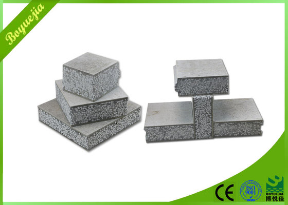 Lightweight EPS Cement Sandwich Wall Panel , Polyurethane Sandwich Panels