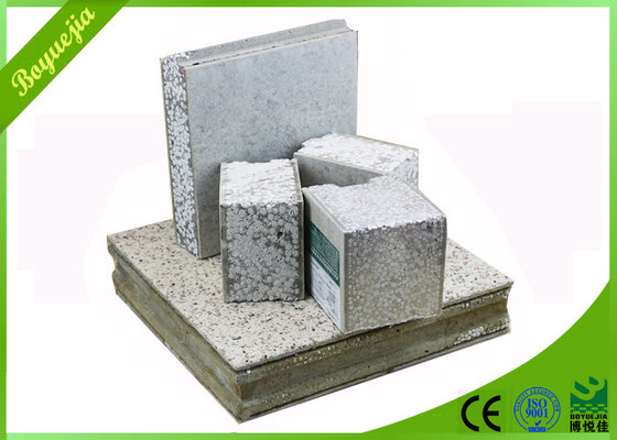 Eco friendly lightweight insulated precast EPS concrete sandwich wall panels interior