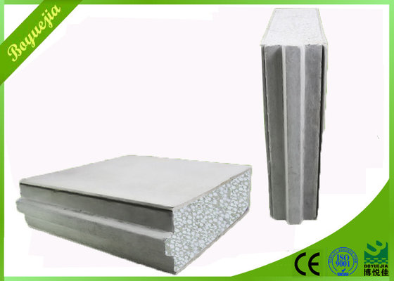 Precast EPS Concrete Sandwich Panel , Soundproof Partition Panel Sandwich Exterior