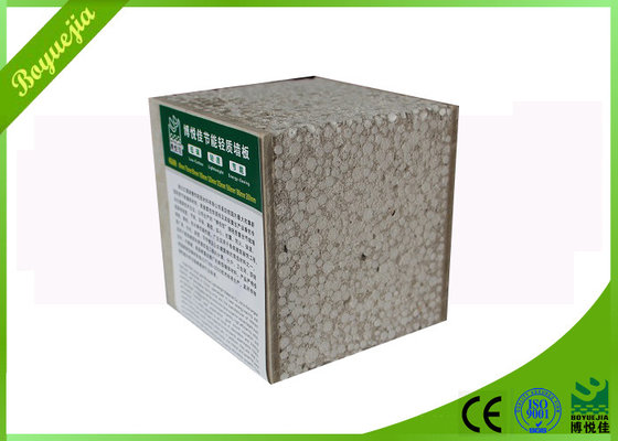 Precast EPS Concrete Sandwich Panel , Soundproof Partition Panel Sandwich Exterior