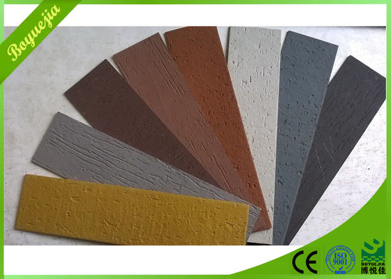 Indoor / outdoor Anti-acid decorative Flexible Clay Split Face Brick 240*60mm