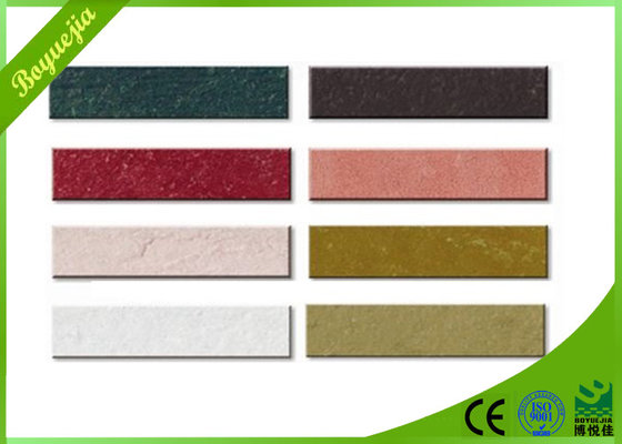 Heat thermal flexible indoor decoration facade wall tile , split faced brick