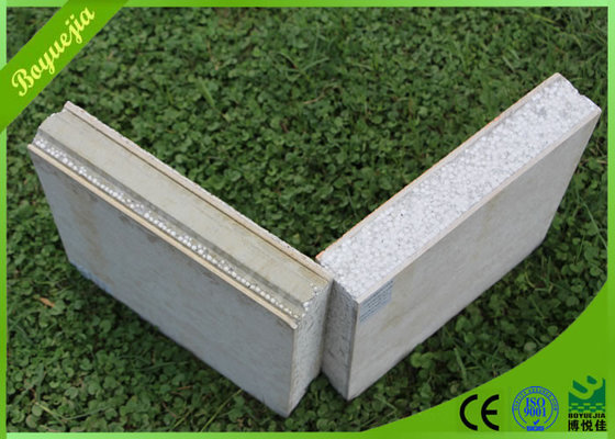 Lightweight EPS Cement Sandwich Panel , Fireproof Foam Concrete Wall Panel