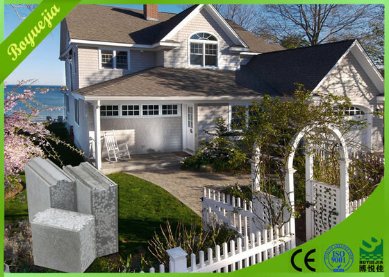 Lightweight EPS Cement Board , Grey Building Internal Wall Panel
