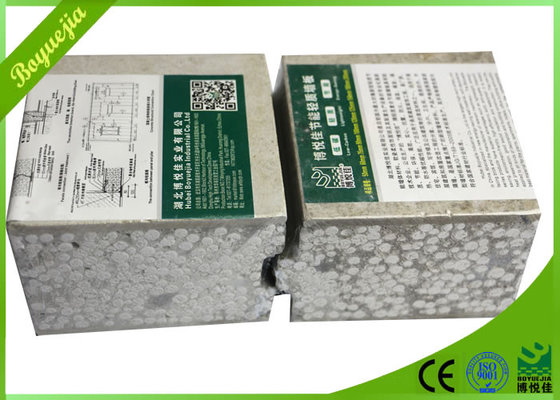 90mm Interior EPS Cement Sandwich Panel , 40dB Sound Insulation Wall Panel