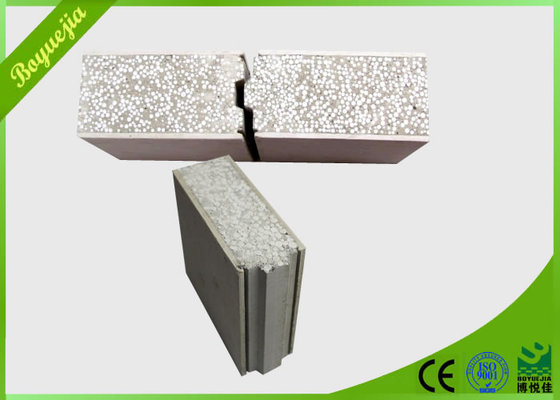 Eco Friendly Fire Rated Sandwich Panel , EPS Cement Interior Wall Paneling
