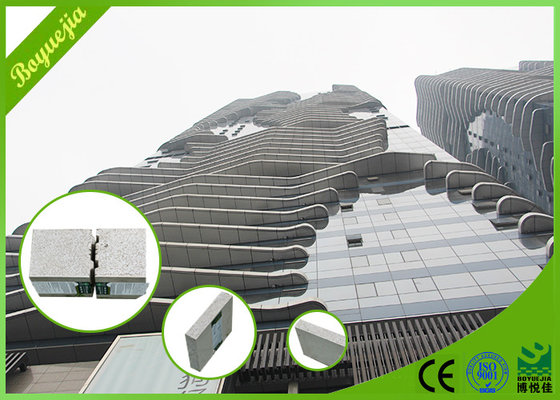 60mm Thick 35dB Sound Insulation EPS Concrete Sandwich Panels Lightweight Fireproof