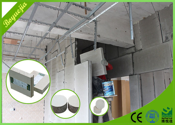 Enviromental Friendly Sandwich Wall Panel Waterproof Fireproof Sound Insulation