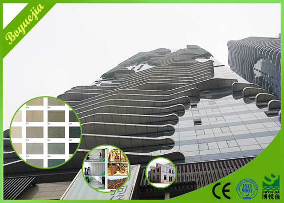 External Decorative Wall Tile , Fire Proof Thin Brick Panels For Modern Buildings