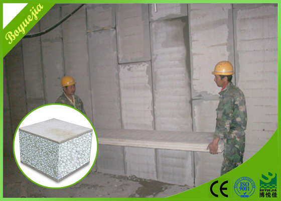 60mm Heat Insulation Concrete Sandwich Wall Panel Fireproof Soundproof