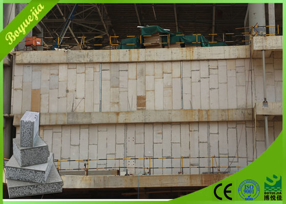 Prefabricated Exterior Wall Panels , Cement Sandwich Panel For Walls